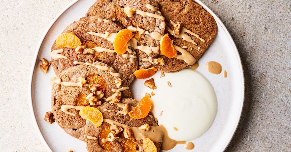 Clementine and Chestnut Pancakes | Detox Kitchen